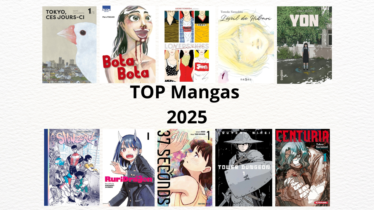 Top Mangas 2025 - Comixtrip