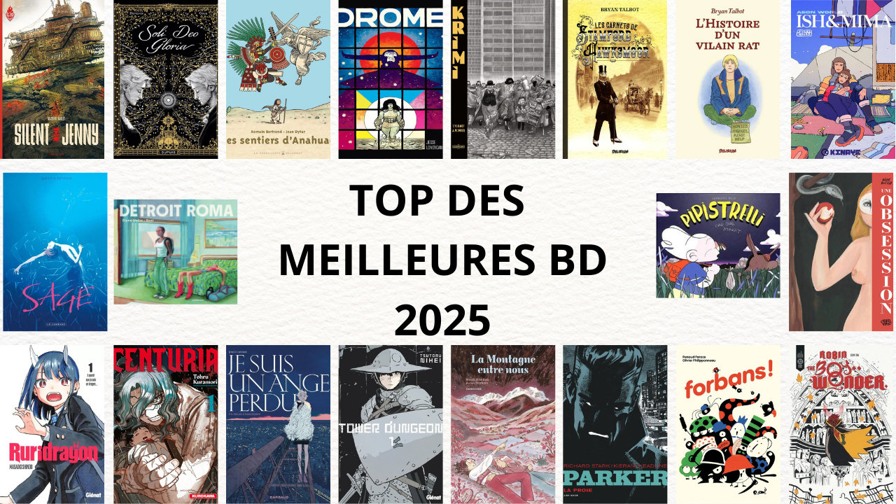 Top des meilleures BD 2025 - Comixtrip